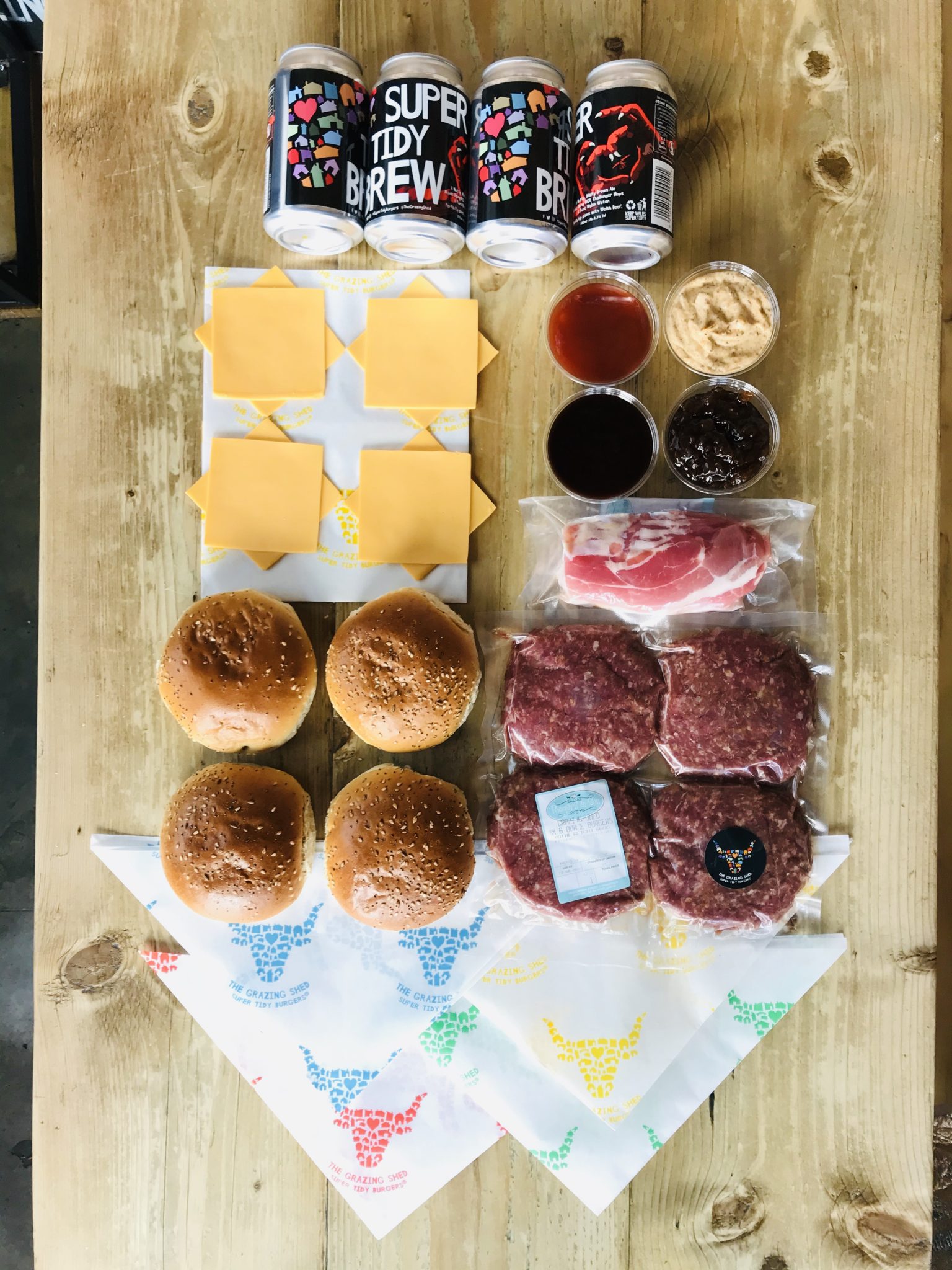 Burger Kits - The Grazing Shed