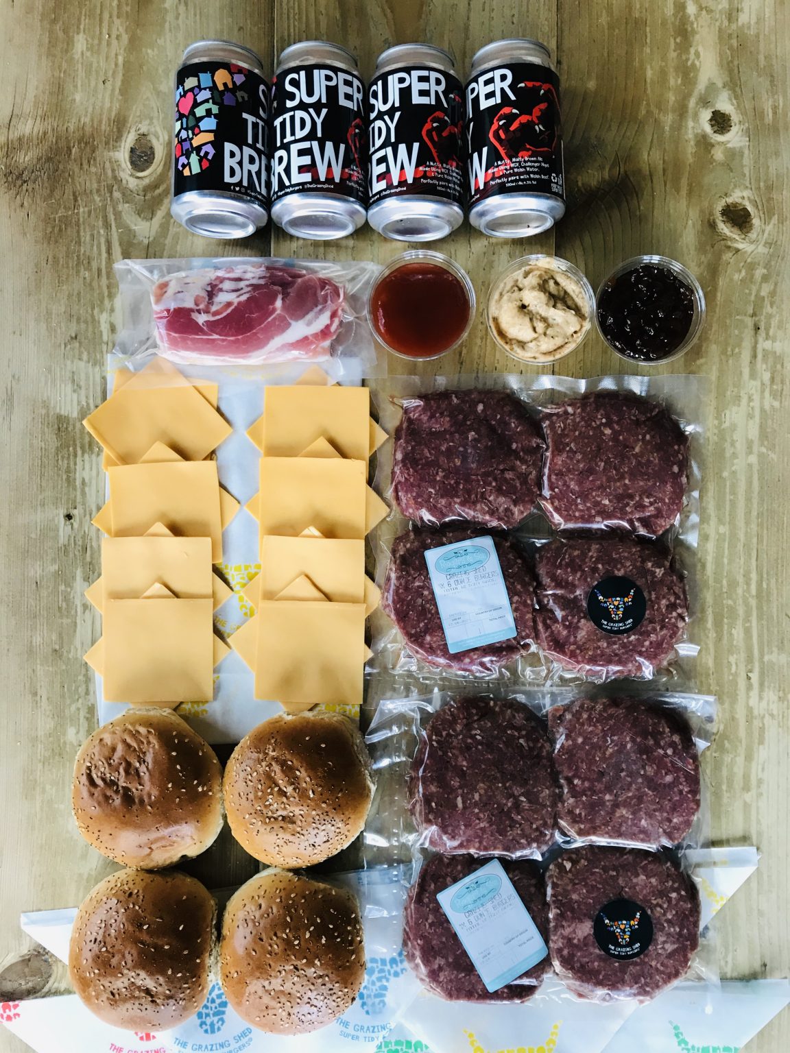 Burger Kits - The Grazing Shed